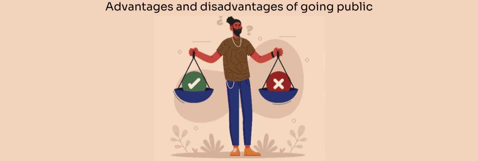 What are the advantages and disadvantages of going public? - Ventura